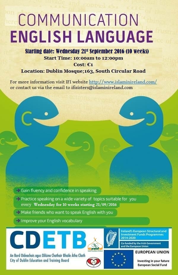 Two Types Of English Classes For Women Starting In Sept 16 Two Types Of English Classes For Women Starting In Sept 16